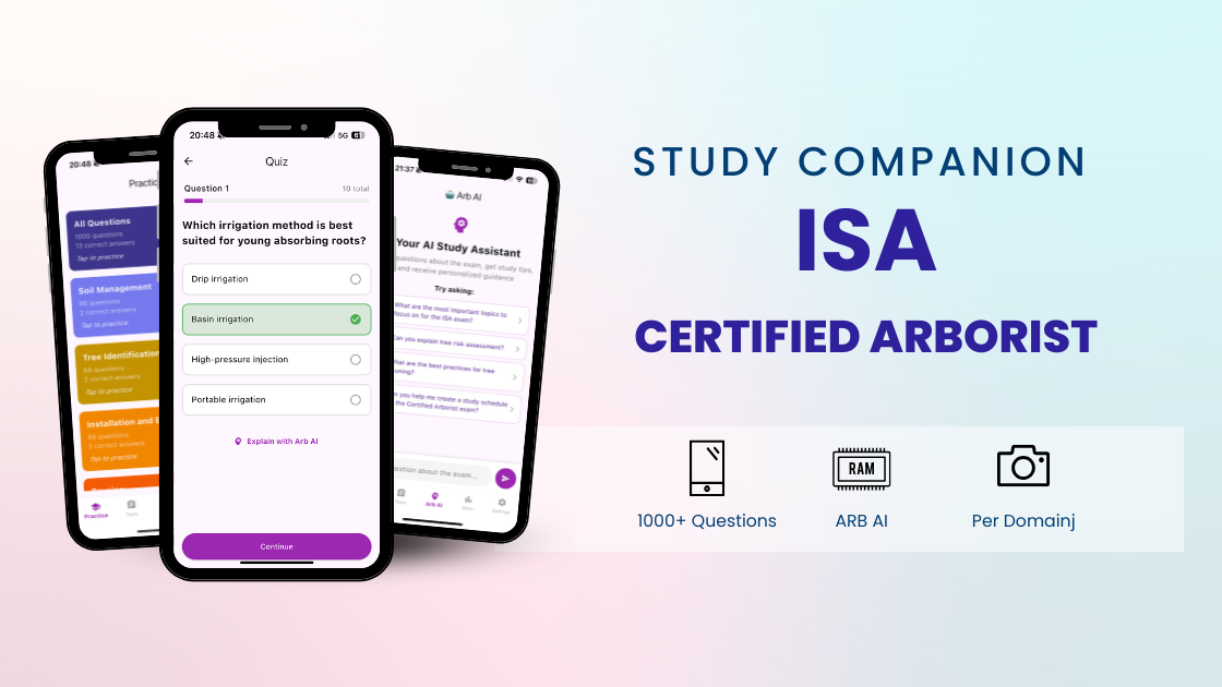 ISA Certified Arborist Flashcards - Master the ISA Certified Arborist Exam